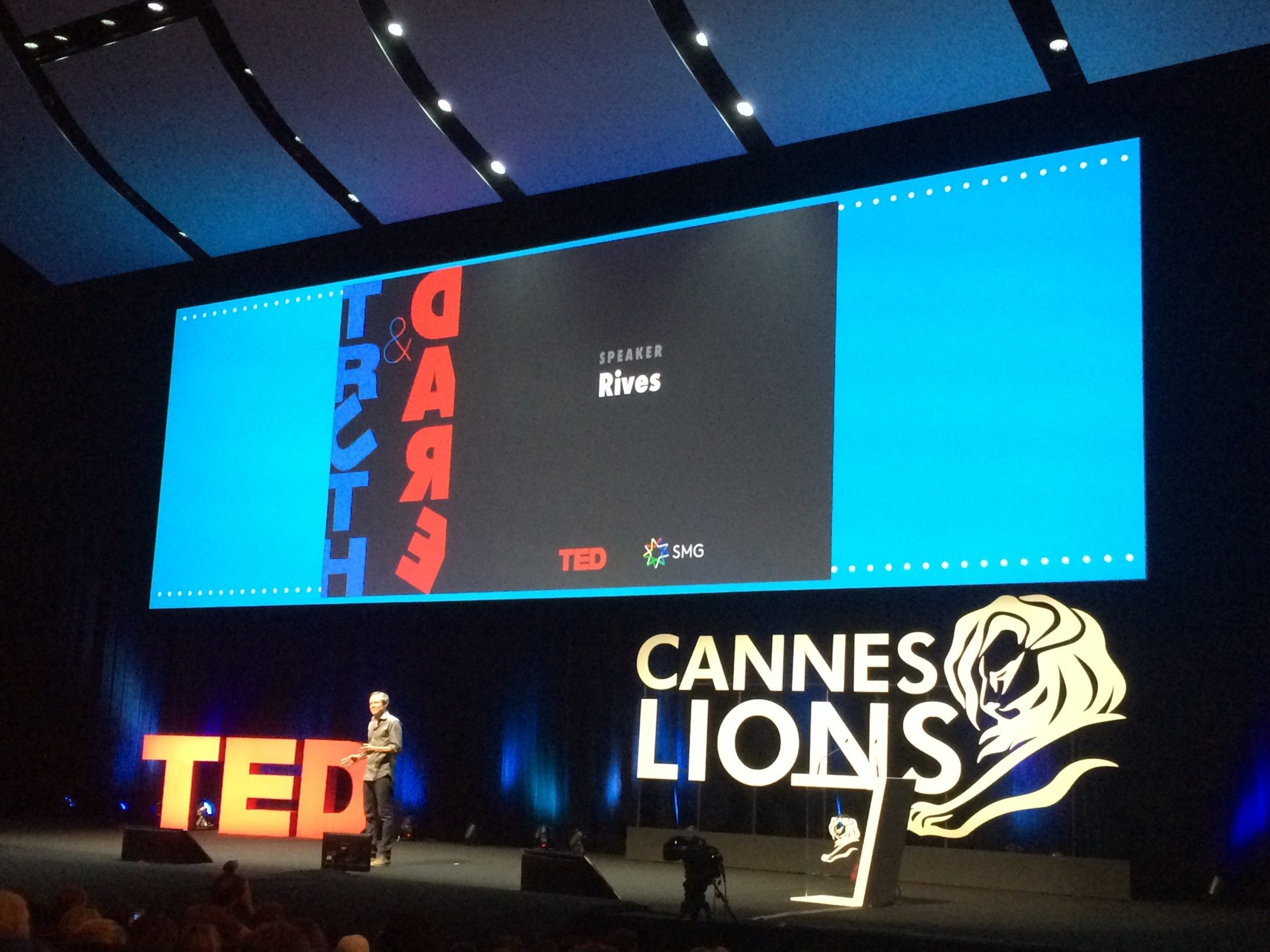 Cannes TED stage | Nelson Schmidt, Inc